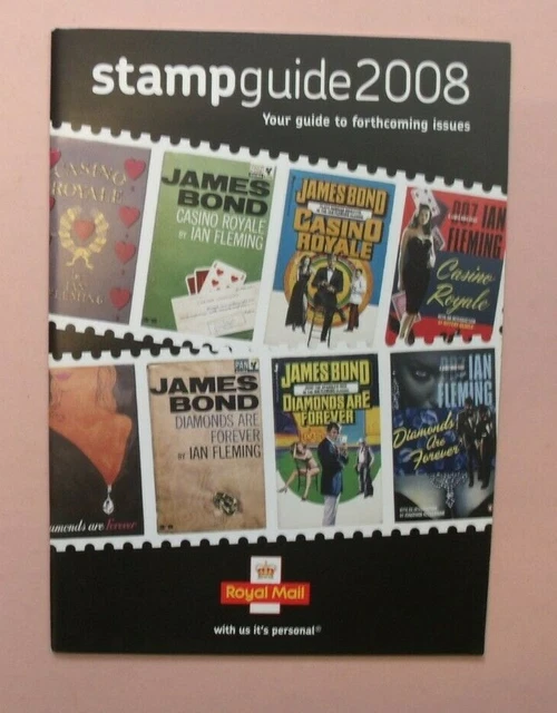 JAMES BOND POSTAGE Stamps British Post Office Guide 2008 Issues 007 Ian ...