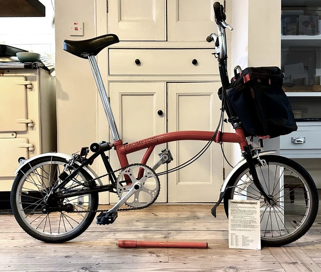 BROMPTON MK2 L5 1996 Original Condition Red 5 speed (similar M3) £400. ...