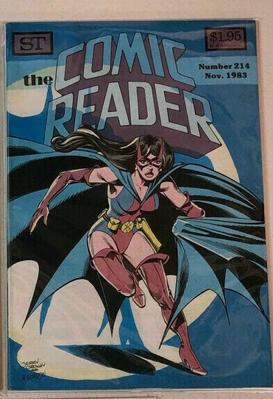 COMIC READER, THE #214 Street Enterprises Comics Guide November Nov ...