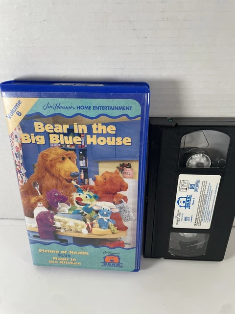 BEAR IN THE Big Blue House VHS Vol 6 Picture of Health / Magic Kitchen ...