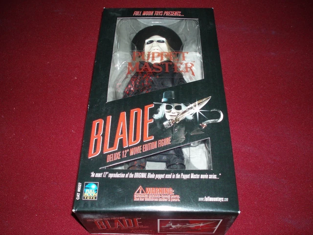 PUPPET MASTER BLADE Deluxe 12" Movie Edition Figure Nib EUR 147,70 ...