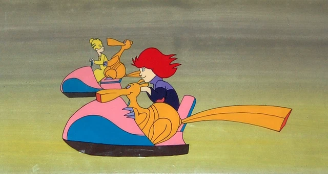 CELLULO ORIGINAL LES Mondes Engloutis style Moebius Cel couse 1984 EUR ...