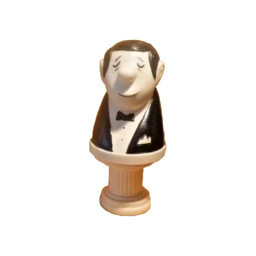 LORIOTS KLEINE BÜSTE - Seltene Vintage-Figur aus Gummi mit Quietsch-Ton ...