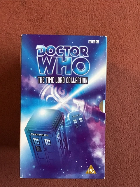 DOCTOR WHO BOX Set VHS Video The Time Lord Collection LIMITED EDITION ...