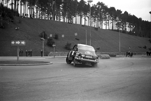ERIK CARLSSON & Torsten Ahman Saab 96 1000 Lakes Finland 1965 Old ...