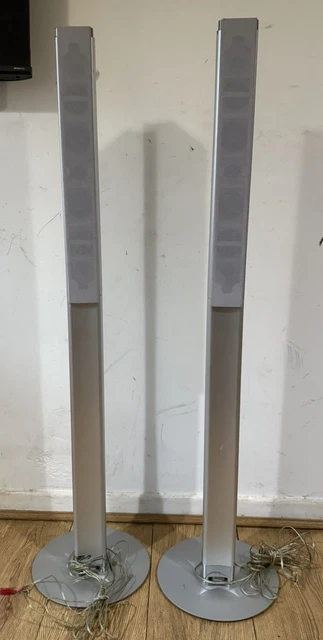 SONY SS-TS551 SILVER Home Cinema Tower Speakers Right & Left Pair 105cm ...