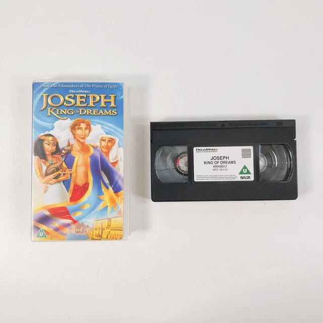 JOSEPH KING OF Dreams VHS Tape £9.99 - PicClick UK