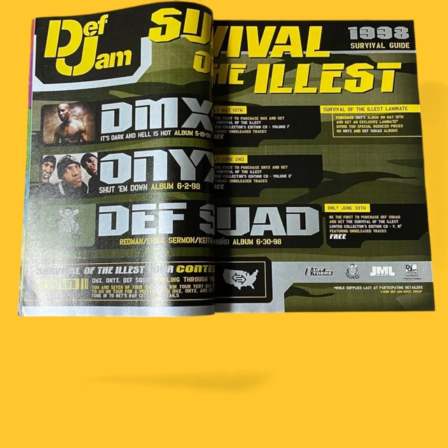 THE SOURCE MAGAZINE July 1998 Master P LL Cool J AZ Hip Hop £75.22 ...