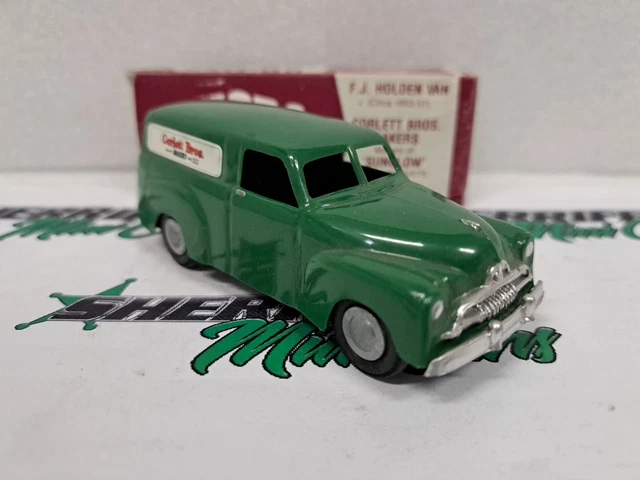 MICRO MODELS AUSTRALIA FJ Holden Panel Van Corlett Bros Bakers Vintage ...