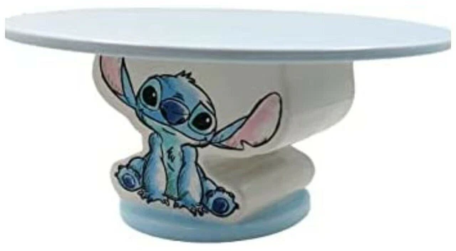 DISNEY LILO & Stitch Cake Stand Holder Platter Birthday Party Gift Box ...