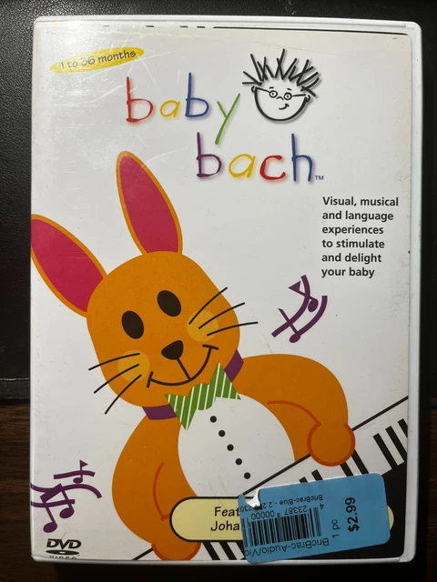BABY BACH - Baby Einstein - Walt Disney Company - Very Good DVD 1 to 36 ...