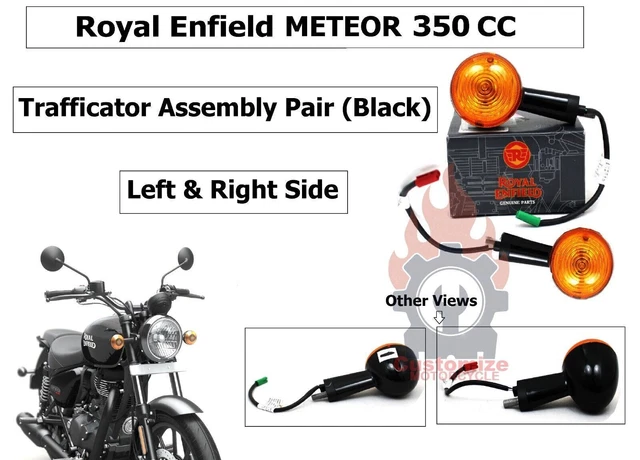 ROYAL ENFIELD METEOR 350cc "Trafficator Assy with Bulb Left & Right ...