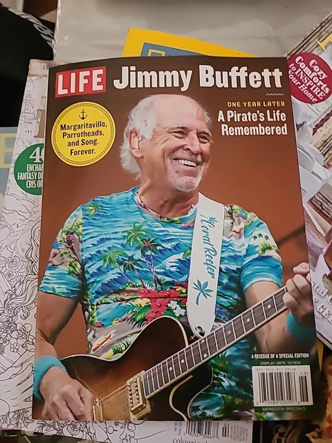 LIFE MAGAZINE OCTOBER 2024 Jimmy Buffett One Year Later a Pirate's Life ...