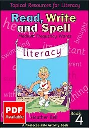 MEDIUM FREQUENCY WORDS (Bk. 4) (Read, Write and Spell) £3.64 - PicClick UK