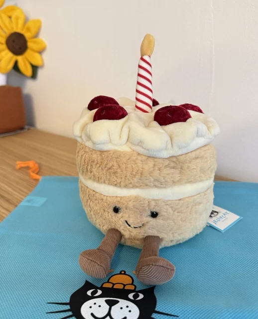 #001 - JELLYCAT Amuseables Birthday Cake - BNWT £40.00 - PicClick UK