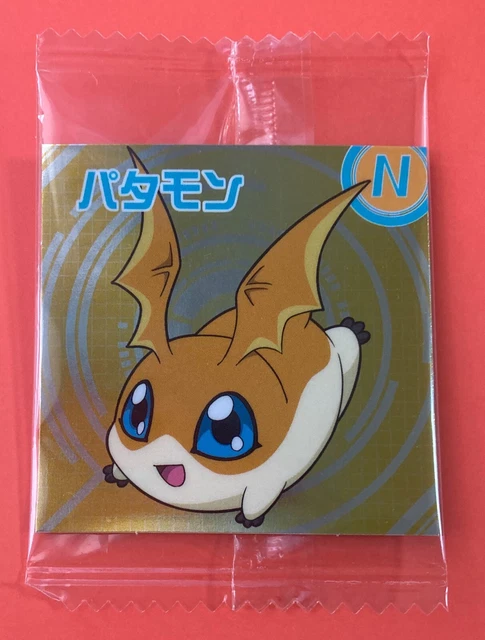 PATAMON NO.11 DIGIMON Adventure Sticker Card Anime BANDAI Japanese F/S ...