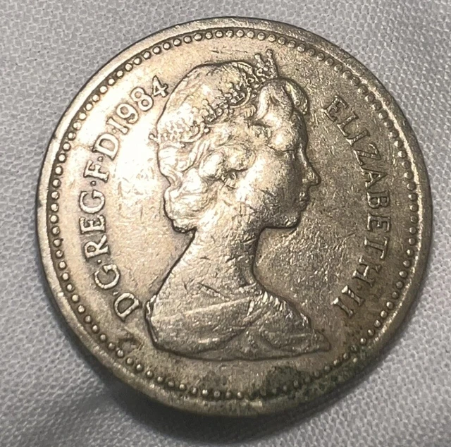 INCREDIBLY RARE COIN One 1 British Pound 1984 Error Coin £506.52 ...