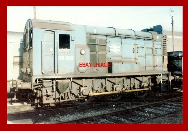 PHOTO BR Class 08 Shunter Loco No 08255 £1.65 - PicClick UK