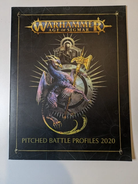 WARHAMMER AGE OF Sigmar Pitched Battle Profiles 2020 Book - AOS Rules ...