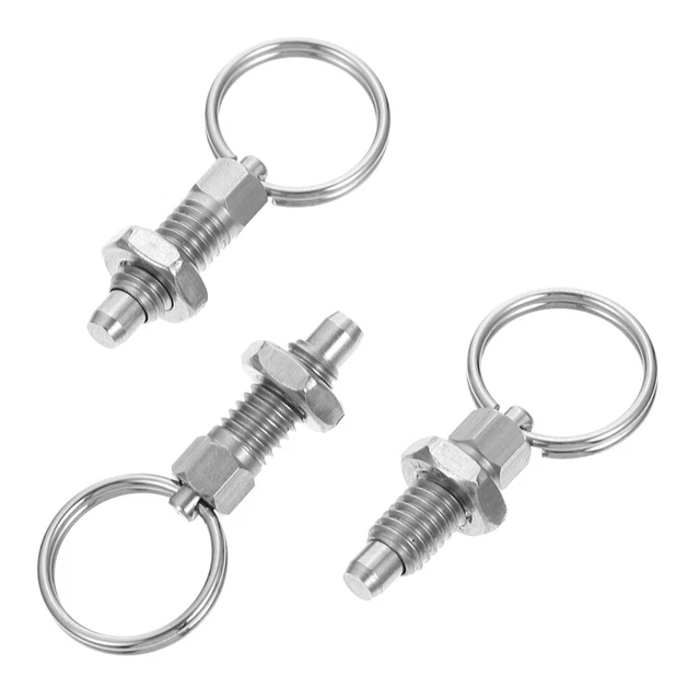 PLUNGER LATCHES SPRING Loaded Hand Retractable Spring Plungers £7.99 ...