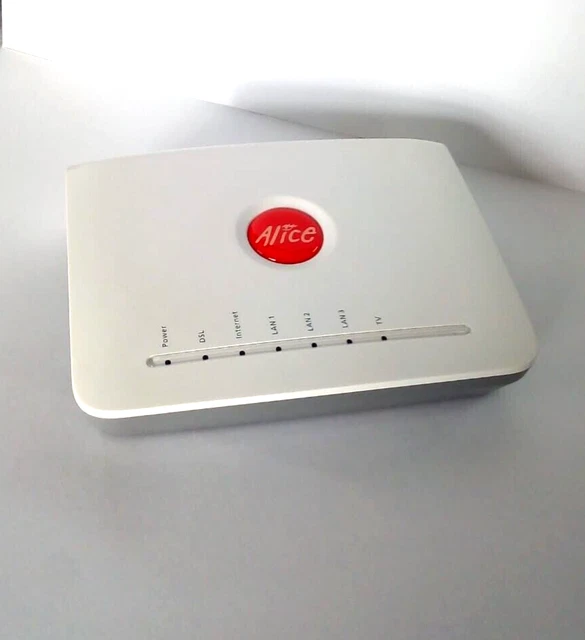 ALICE / O2 Modem Router Alice Modem TV 1121 EUR 5,00 - PicClick DE