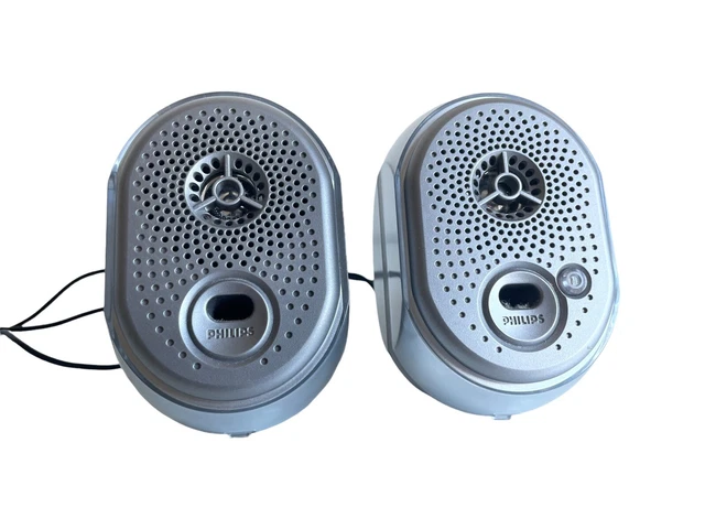RETRO PHILLIPS PORTABLE & Powerful Speakers Model SBC BA109 Year 2000 ...