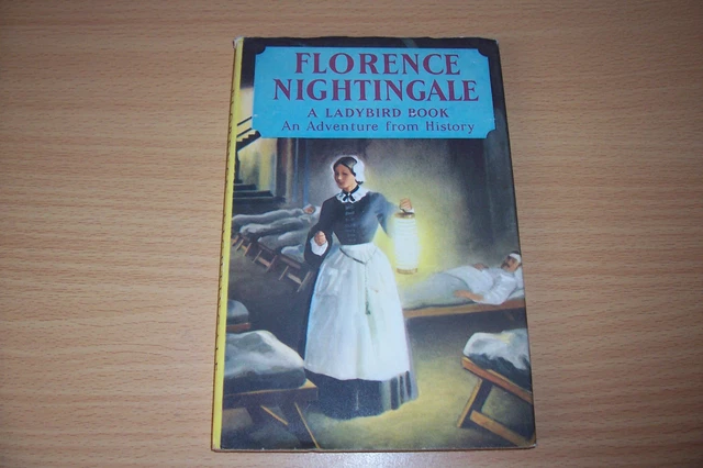 LADYBIRD BOOK FLORENCE Nightingale DUST/JACKET 2/6 NET £14.99 - PicClick UK