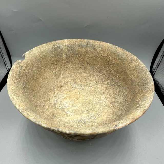 ANCIEN VASE EN pierre chlorite de la civilisation Jiroft du Proche ...
