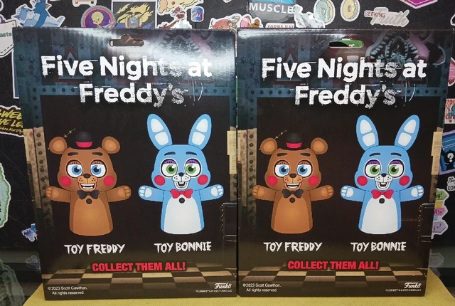 FIVE NIGHTS AT Freddy's Plushies Hand Puppet Toy Freddy & Toy Bonnie ...