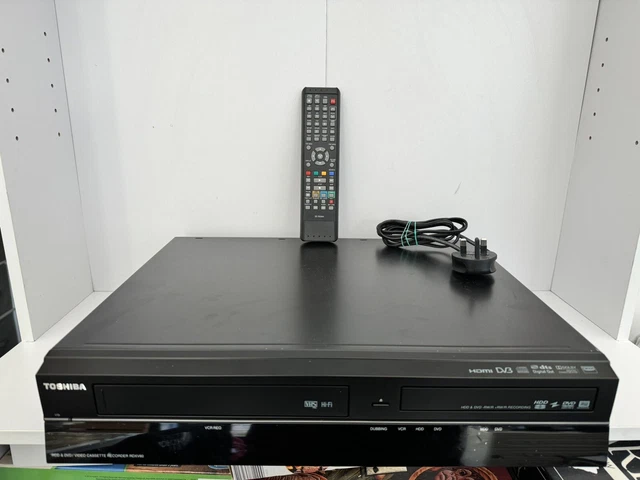 TOSHIBA RDXV60KB RECORDER 320GB HD Copy VHS to DVD + Remote - VGC £189.99 - PicClick UK