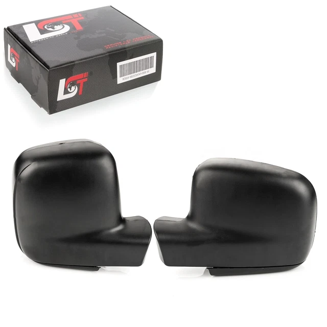 RÉTROVISEUR LATÉRAL BOÎTIER Kit Gauche Droite Noir pour VW Caddy III 3 ...