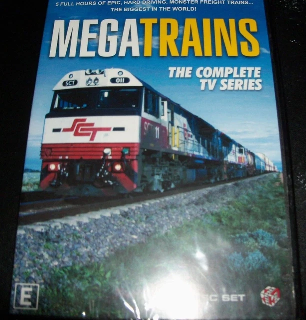 MEGATRAINS COMPLETE TV Series DVD Discovery Channel Mega Mighty Trains ...
