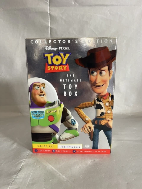DISNEY PIXAR, TOY Story DVD Box Set, Collectors Edition, The Complete ...