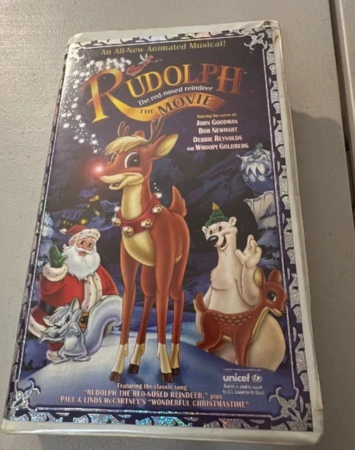 RUDOLPH THE RED-NOSE Reindeer : The Movie (VHS 1998) £3.66 - PicClick UK