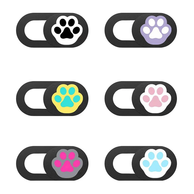 6PCS LAPTOP WEBCAM Covers Camera Safety Covers Cat Claw Webcam Cover £8 ...
