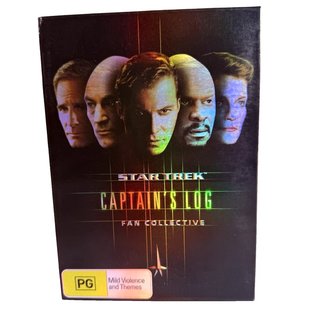 STAR TREK: CAPTAIN'S LOG - 5 DVDs Region 4 As New $8.95 - PicClick AU