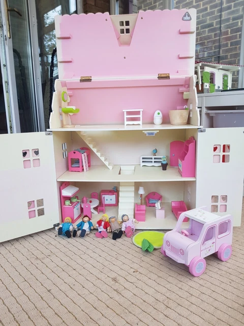 ELC ROSEBUD DOLLS house £37.10 - PicClick UK