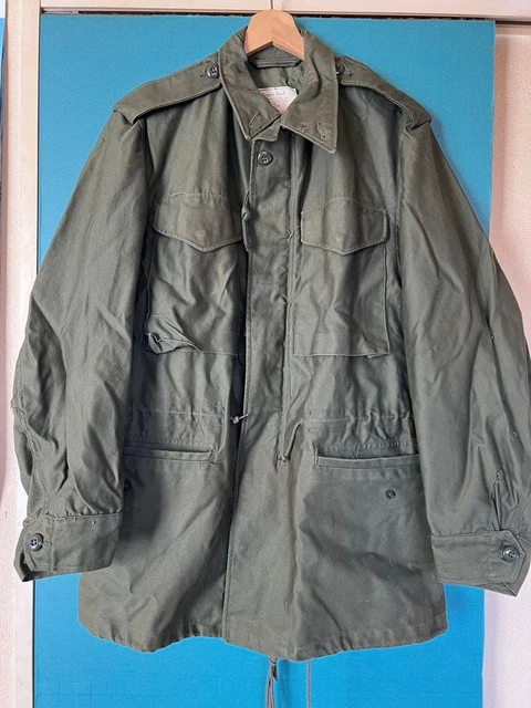 MILITARY M-51 FIELD Coat 60s US Army Original L Size Excellent ...
