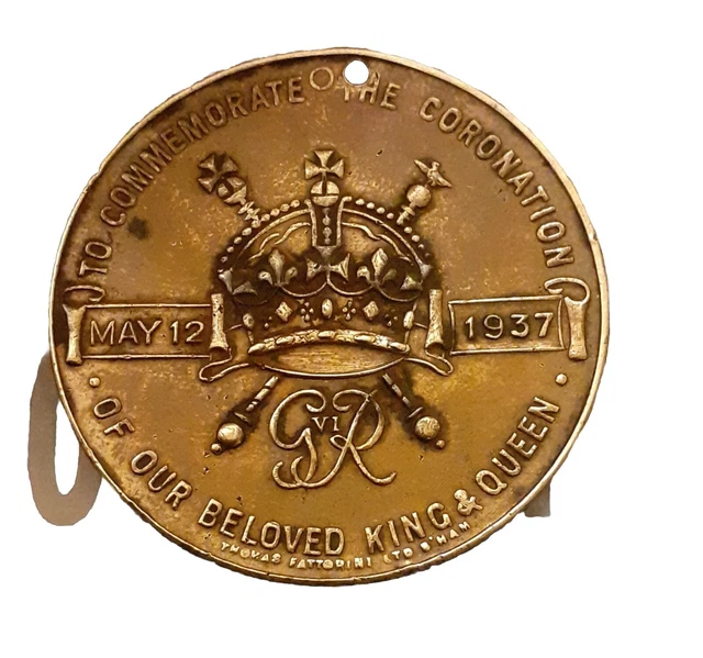 REAR COIN COLLECTION Rear 1937 King George Vi & Queen Elisabeth ...