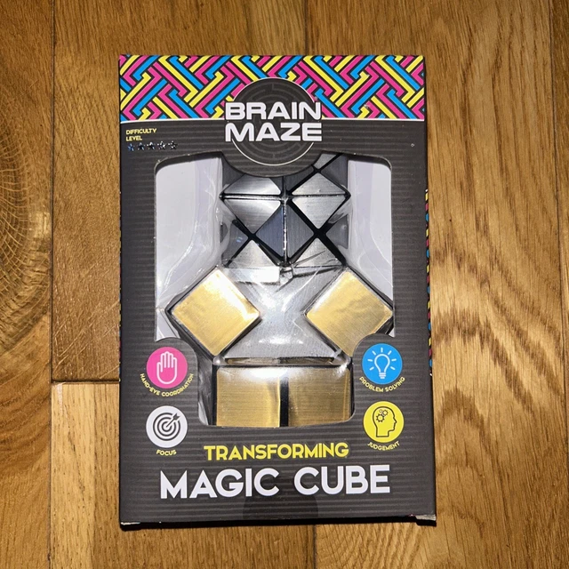 BRAIN MAZE TRANSFORMING Magic Cube £8.66 - PicClick UK