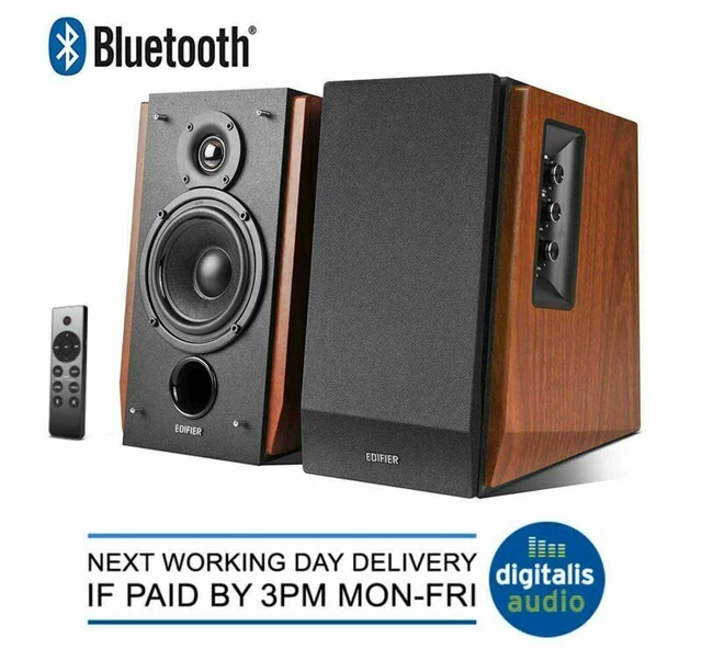 EDIFIER R1700BTS ACTIVE Bluetooth Speakers Sub Out TV PC Maple NEW ...