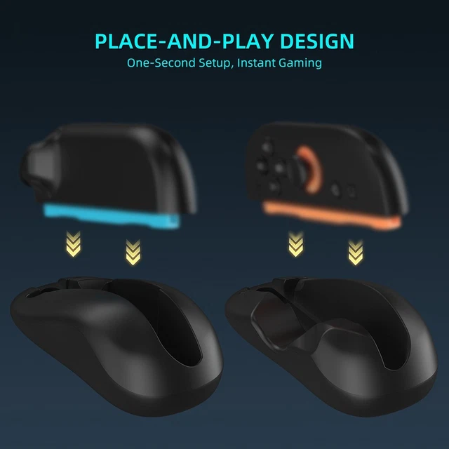 CONTROLLER MOUSE FOR Nintendo Switch 2 Ergonomic Shape for Reduced Hand ...