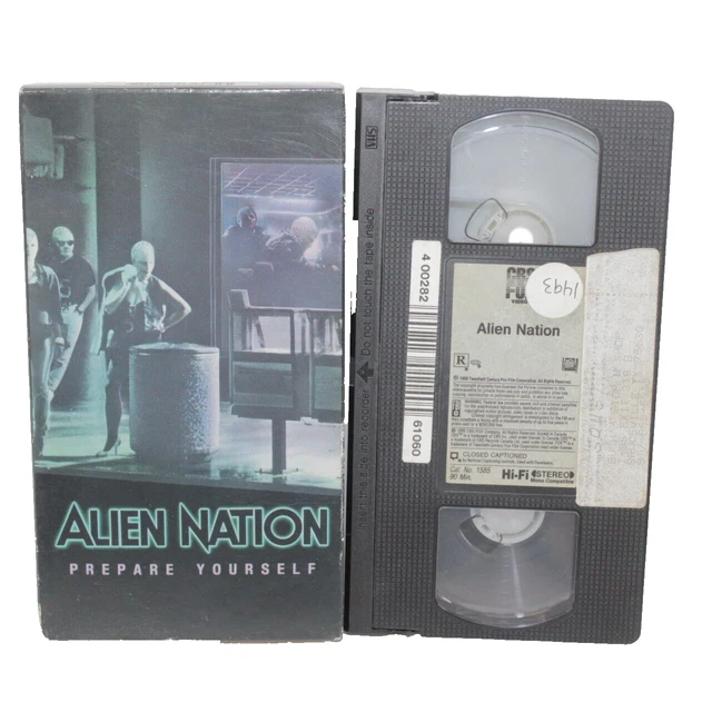 ALIEN NATION VHS CBS/FOX Video James Caan Mandy Patinkin Terence Stamp ...