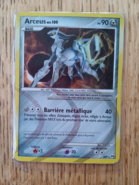 CARTE POKÉMON - Arceus Niv.100 AR9 Platinum Arceus - Française FR EUR 5 ...