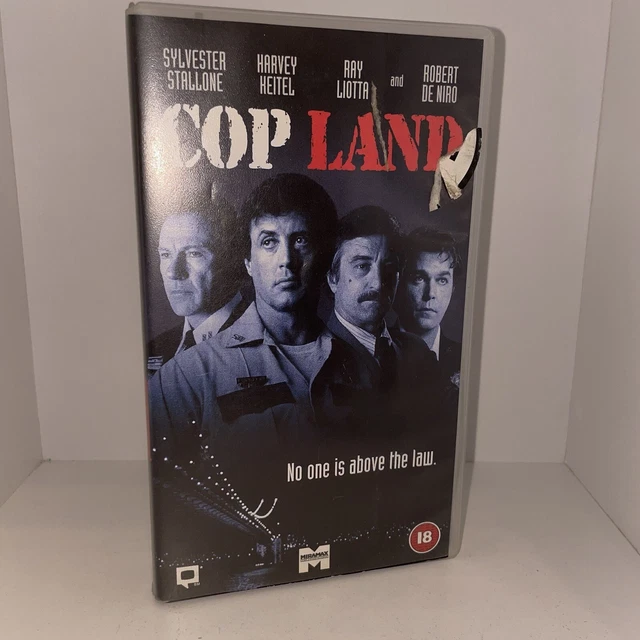 COP LAND - Sylvester Stallone - Harvey Keitel - PAL VHS Video Tape £3. ...