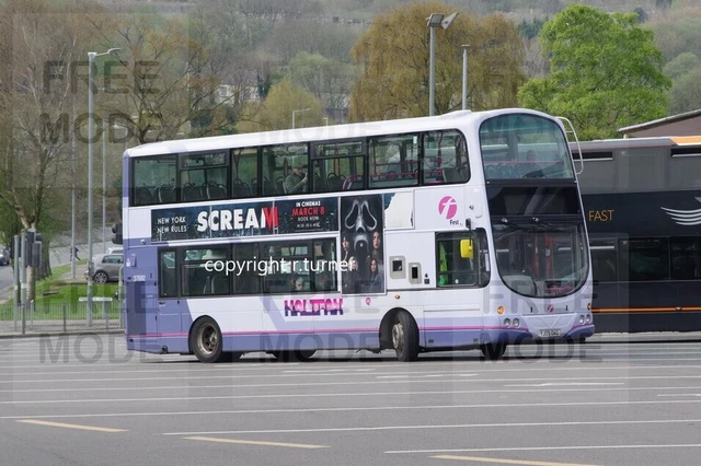 FIRST HALIFAX. VOLVO B9TL-Wright Gemini. 4x6" Bus Picture £0.99 ...