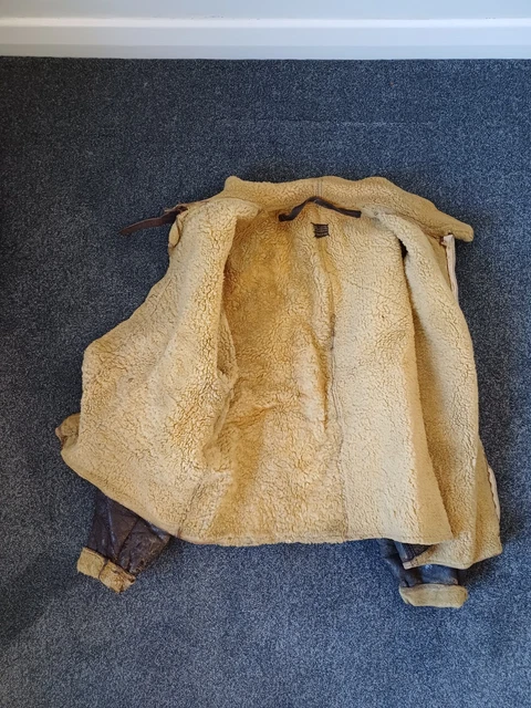 ORIGINAL WW2 USAAF Flying Jacket type D1 with history *8th AIR FORCE ...