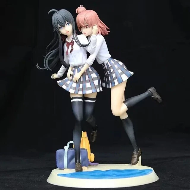23CM (9&) OREGAIRU Yukinoshita Yukino Yuigahama Yui Model Anime PVC ...