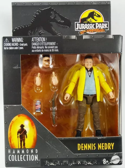 JURASSIC PARK - Mattel - Hammond Collection Dennis Nedry EUR 35,00 ...