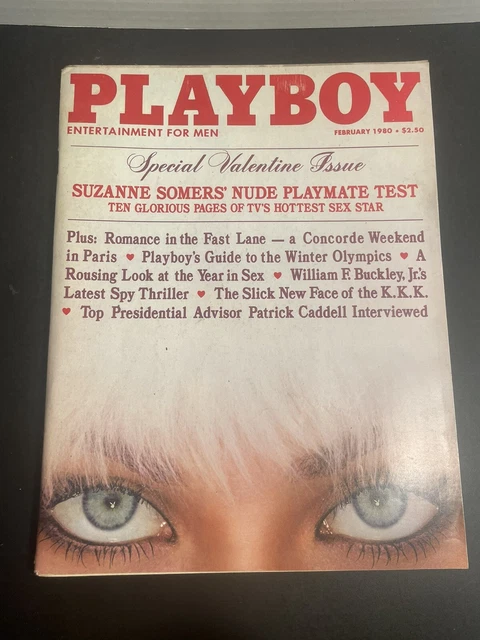 PLAYBOY MAGAZINE FEBRUARY 1980 Suzanne Somers Candace Collins Sandy ...
